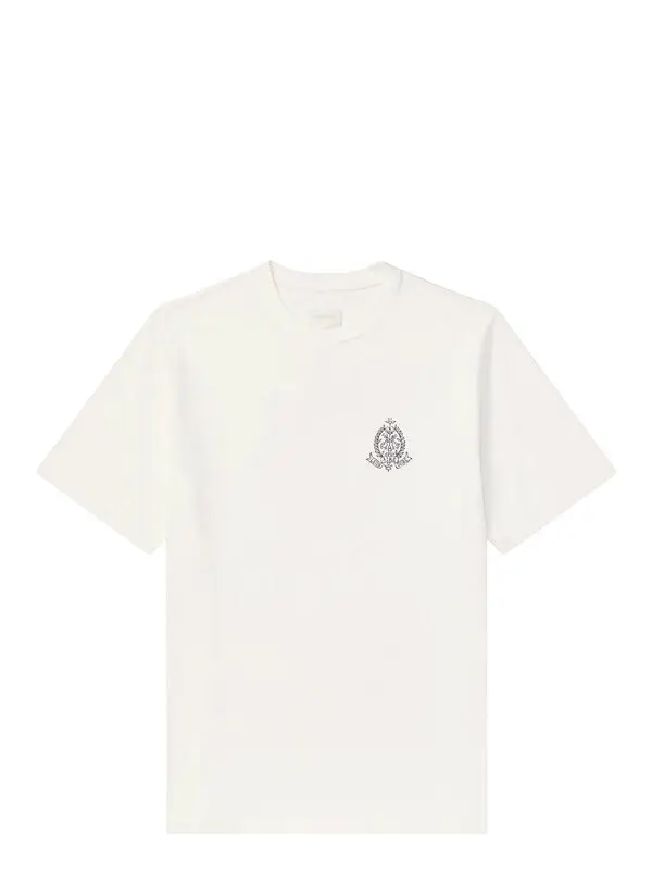 Aimé Leon Dore Logo-print Cotton-jersey T-shirt - Neutrals