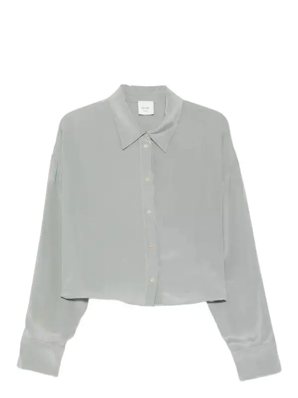 ALYSI Boxy Shirt - Blue