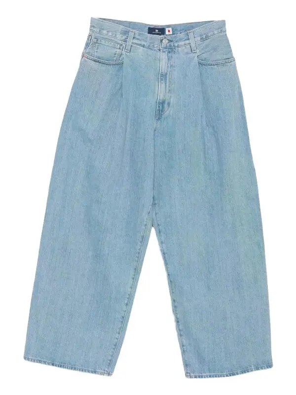 LEVI'S Tab Pleated Wide-leg Jeans - Blue