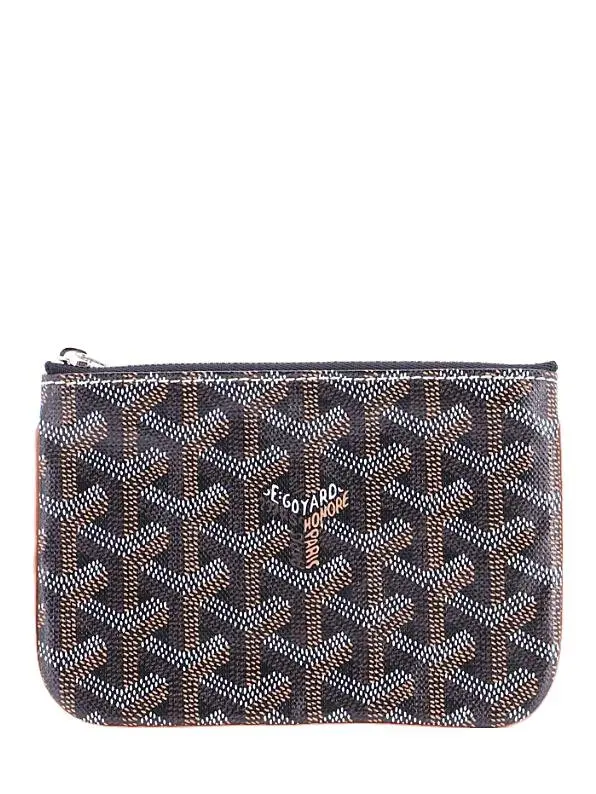 Goyard Senat Pouch Coated Canvas - Brown