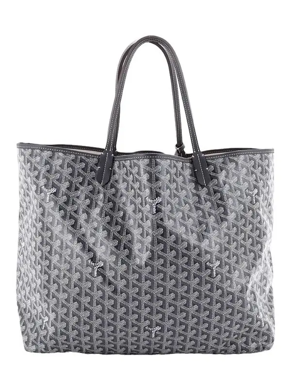 Goyard Gm Saint Louis Tote Coated Canvas - Gray