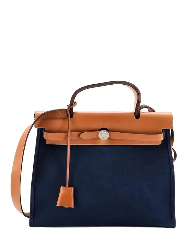 Hermès 31 Herbag Zip - Blue