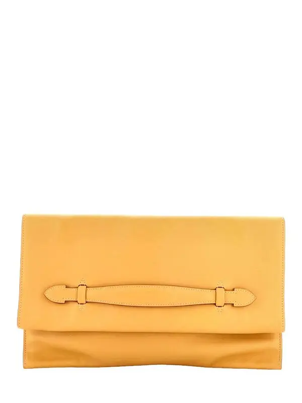 Hermès Pliplat Clutch Swift - Brown