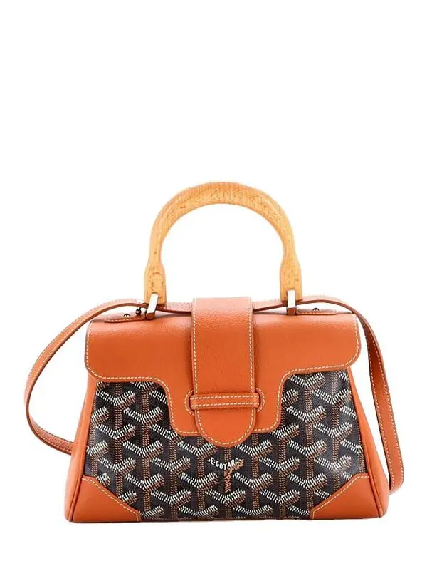 Goyard Saigon Top Handle Bag - Brown