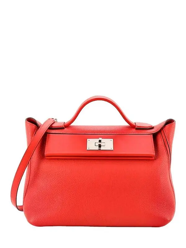 Hermès 29 24/24 Bag Togo With Swift - Orange