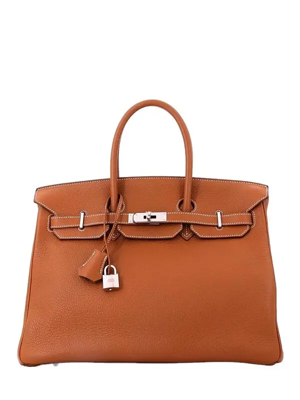 Hermès Birkin 35 Handbag - Gold