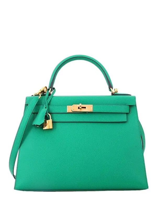 Hermès Kelly 28 Handbag - Vert Jade