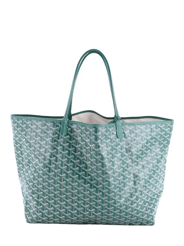 Goyard Gm Saint Louis Tote Coated Canvas - Green
