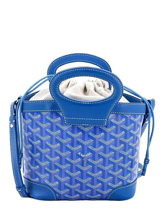 Goyard Beluga Bag Coated Canvas - Blue
