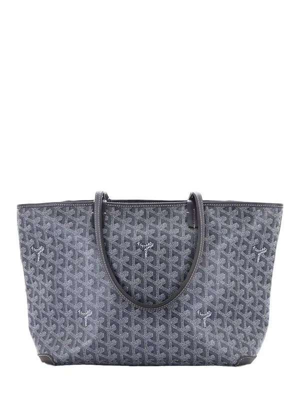 Goyard Pm Artois Tote Coated Canvas - Gray
