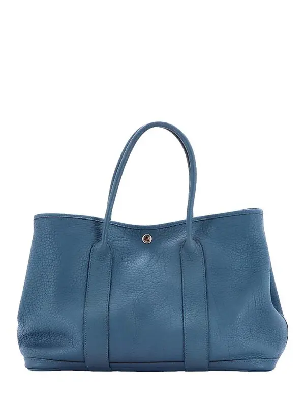 Hermès 36 Garden Party Tote - Blue