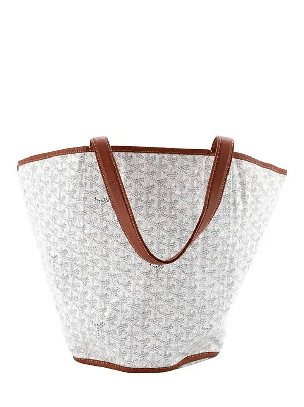 Goyard Belharra Reversible Tote - White