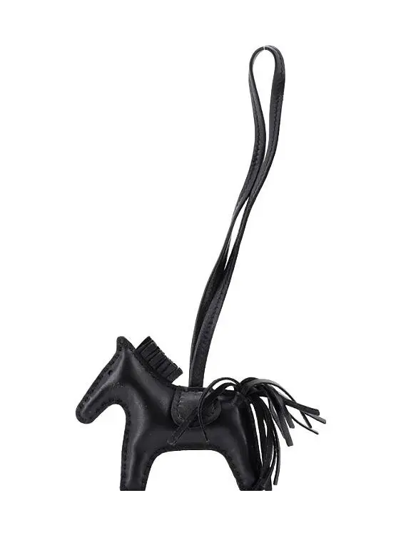 Hermès Pm Grigri Rodeo Bag Charm - Black