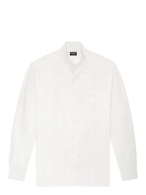 Zegna Oasi Linen Shirt - White