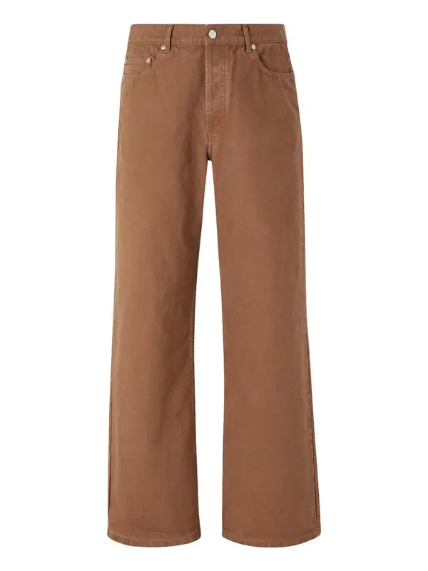 A.p.c. Aaron Straight-leg Jeans - Brown