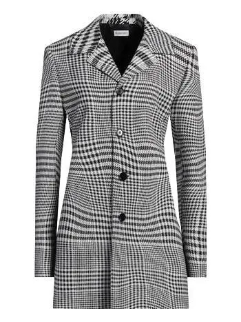 Burberry Glen Plaid Wool Jacket - White