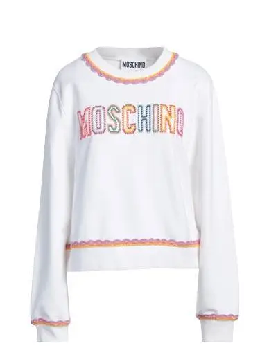 Moschino Cotton Sweatshirt - White