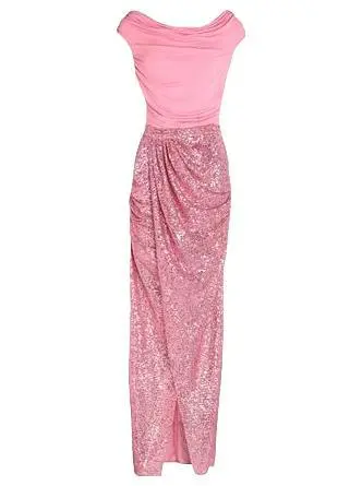 Elisabetta Franchi Red Carpet Maxi Dress - Fuchsia