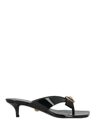Versace Thong Sandal - Black