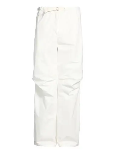 JIL SANDER Cotton Casual Pants - White