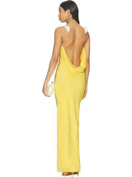 Cult Gaia Celestina Dress - Canary