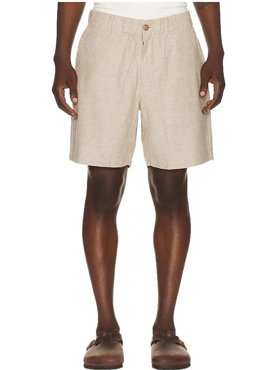 Marine Layer 7 Saturday Hemp Chino Short - Taupe