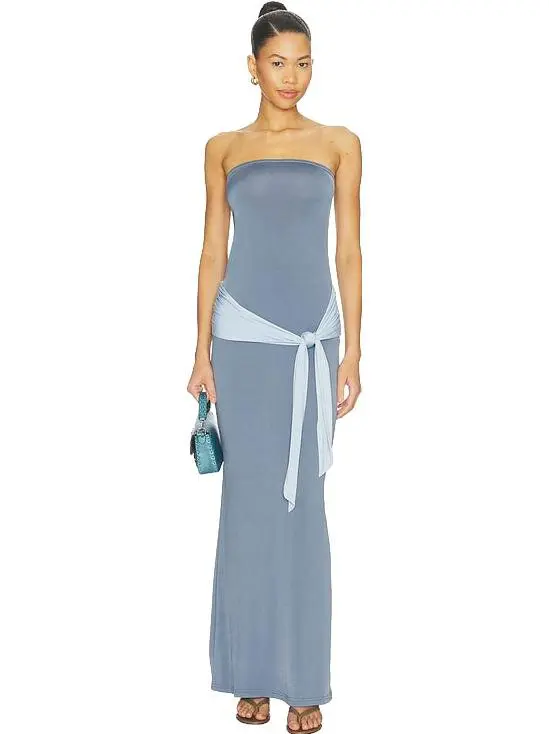 TIGER MIST Tove Maxi Dress - Blue