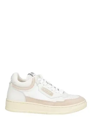 AUTRY Low-top Leather And Textile Sneakers - Off White