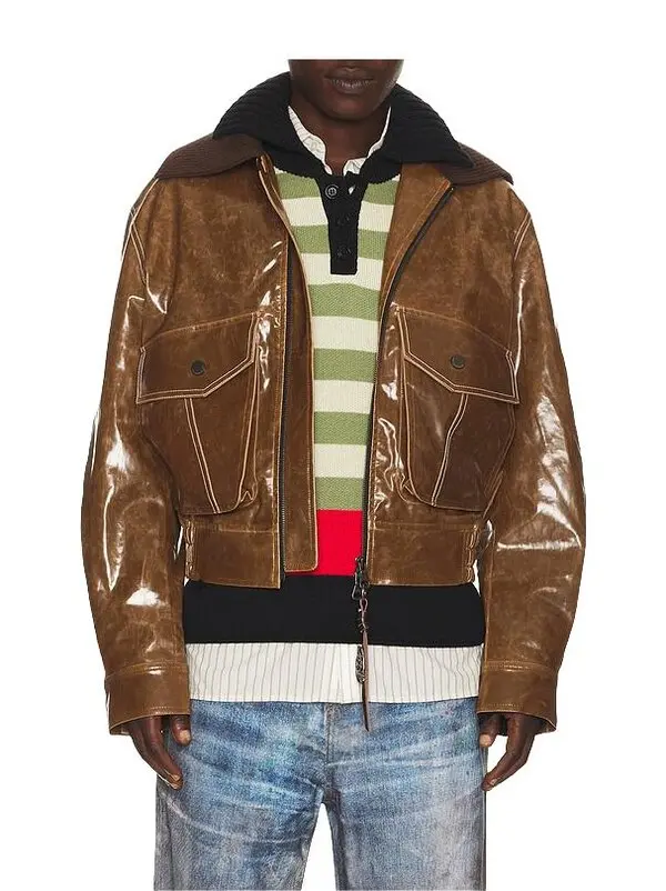 Andersson Bell Mikoos 26 Bomber Jacket - Brown