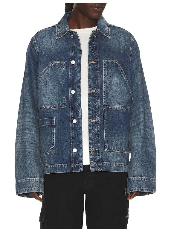 ALLSAINTS Mukesh Jacket - Dirty Indigo