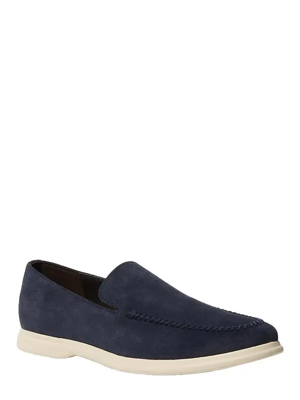 Bloomingdale'S Hybrid Slip-on Loafer - Navy Suede
