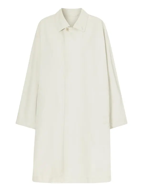 LEMAIRE Cotton-gabardine Car Coat - Neutrals