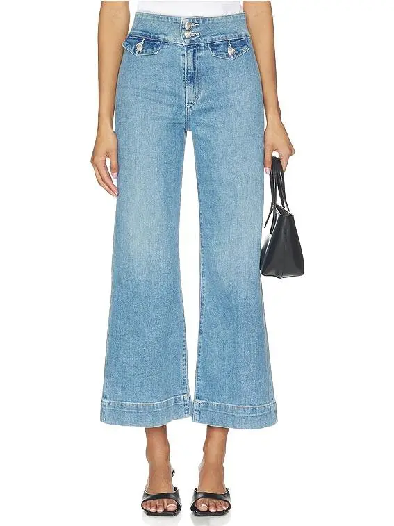 Joe's Jeans The Ellia Wide Leg Ankle Jeans - Attraction
