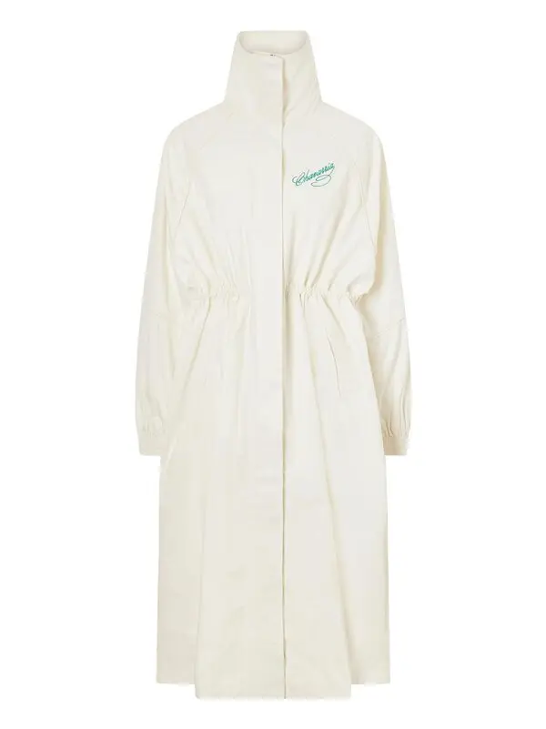 WILLY CHAVARRIA Ruff Rider Embroidered Coat - White