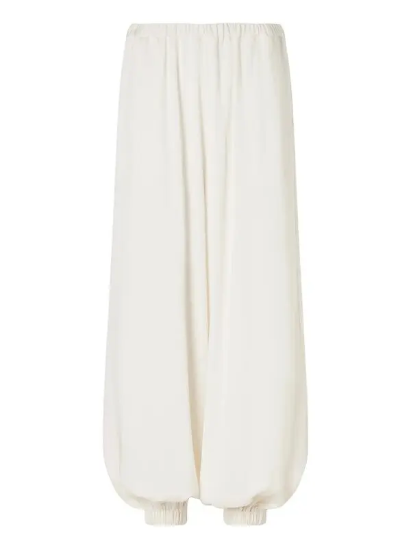 THE FRANKIE SHOP Isola Jersey Balloon Trousers - Neutrals