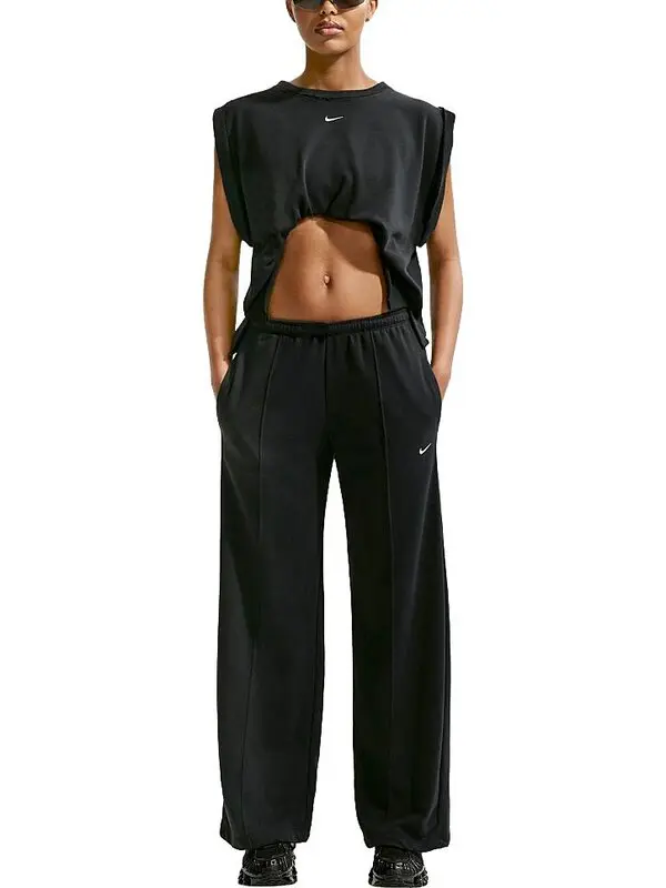 Nike Sportswear Chill Terry Oversized Tank Top - Black/sail