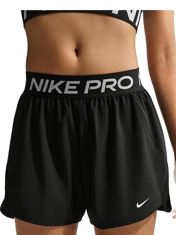 Nike Pro Dri-fit 365 3" Shorts - Black/white