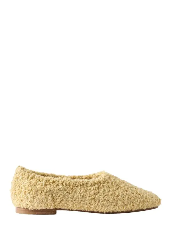 Gabriela Hearst Emperor Bouclé Ballet Flats - Neutrals