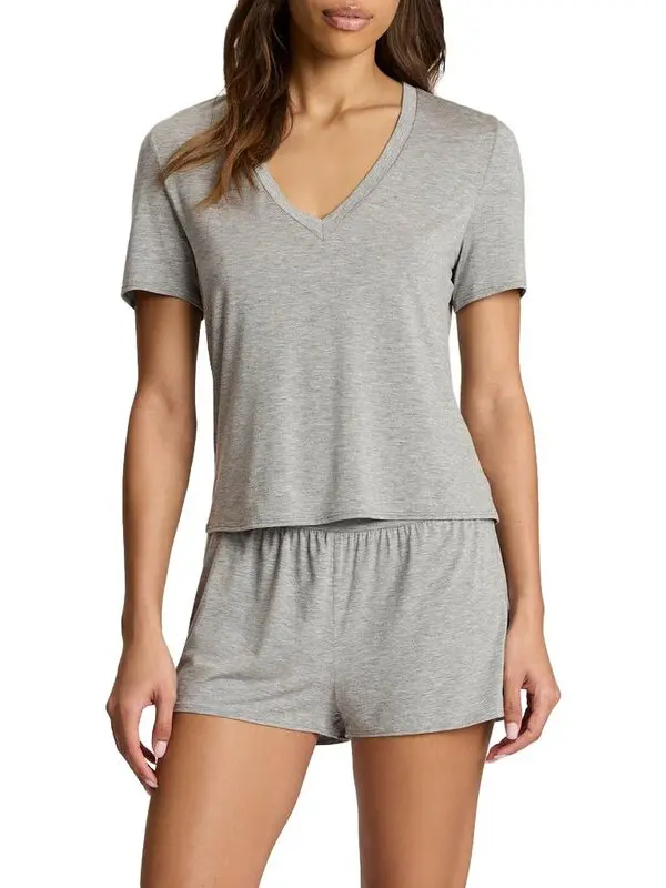 Commando Butter Plunge T-shirt - Heathered Gray