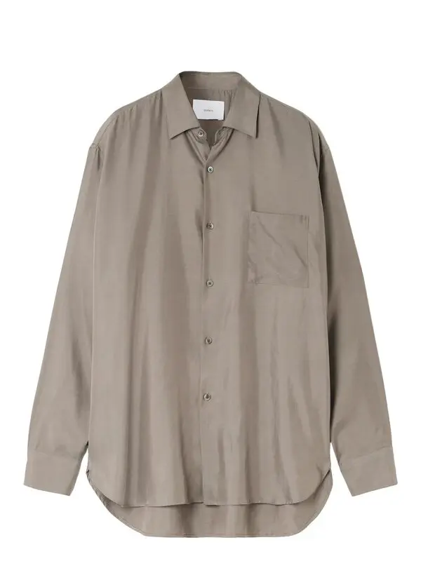 SSSTEIN Twill Shirt - Brown