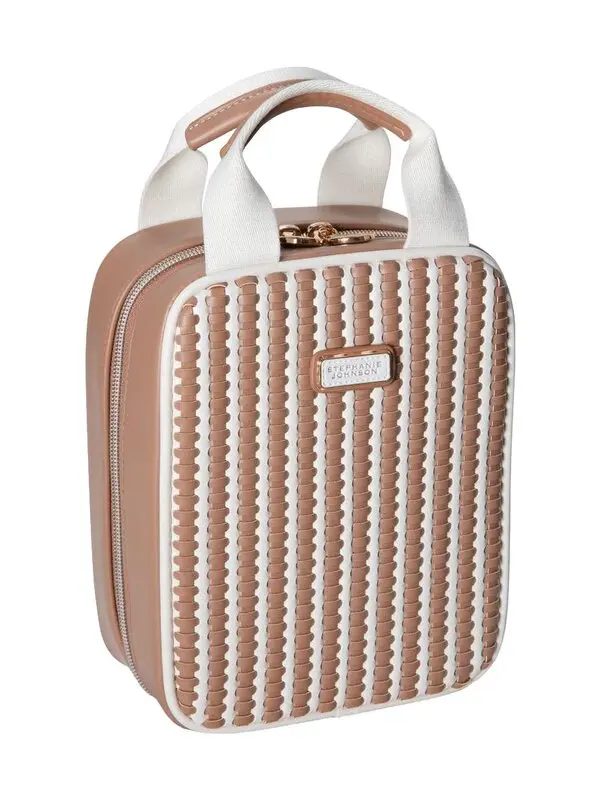 Stephanie Johnson Marabella Mocha Sasha Travel Case - Brown