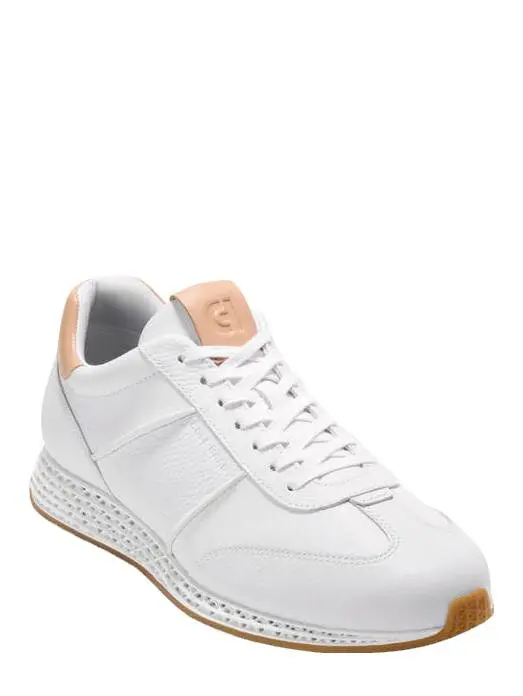 Cole Haan Grandpro Lp Skyweave Sneakers - Optic White/natural Vachetta