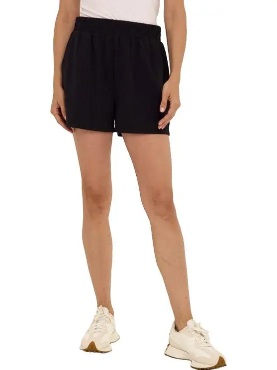 THREADS 4 THOUGHT Phaedra Stretch Shorts - Jet Black