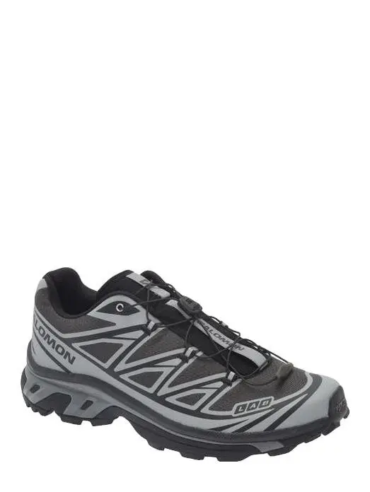 SALOMON Gender Inclusive Xt-6 Sneaker - Black/black/silver