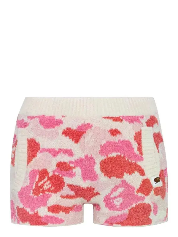 A BATHING APE Camouflage-print Shorts - Neutrals