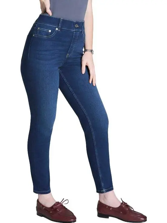 Spanx Spanxshape™ Everywear Pull-on Ankle Skinny Jeans - Poseidon