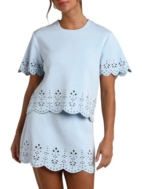 La Blanca Crewneck T-shirt - Drift