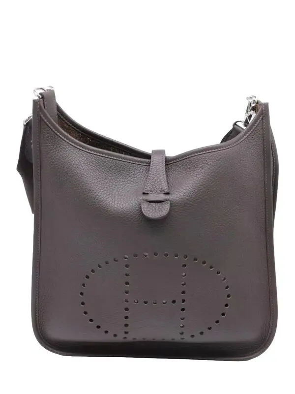 Hermès Evelyn Iii Perforated Shoulder Bag - Grey