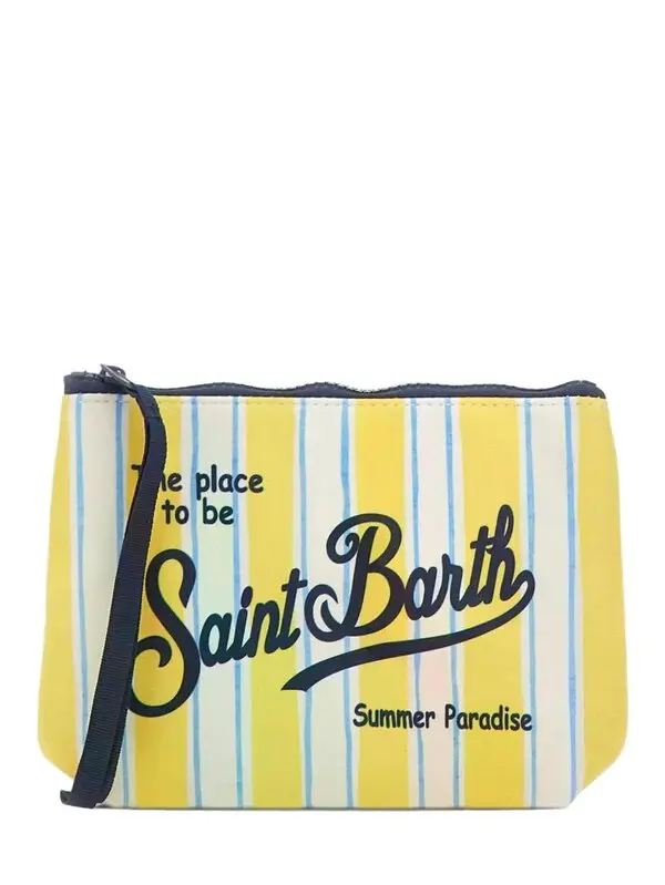MC2 SAINT BARTH Aline Clutch Bag - Yellow