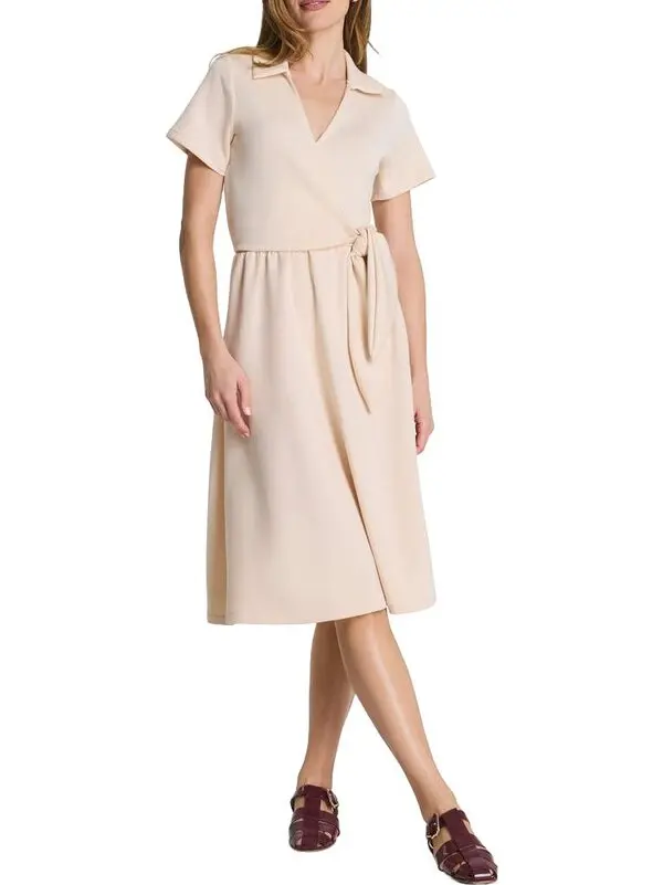 Spanx Airessentials Midi Shirtdress - Toasted Coconut